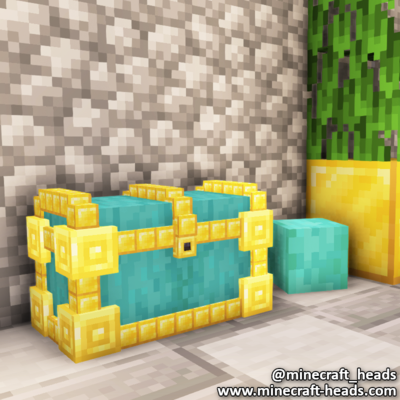Treasure Chest (Gold VI) - Minecraft-Heads.com