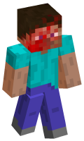 Bloody Steve - Minecraft-Heads.com