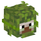 Steve in Moss - Minecraft-Heads.com