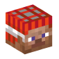 Steve with TNT Hair - Minecraft-Heads.com