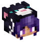 Catgirl (tuxedo, layla) - Minecraft-Heads.com