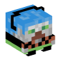 Alien Steve Plushie - Minecraft-Heads.com
