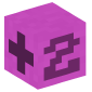 Magenta Plus Two - Minecraft-Heads.com