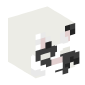 Cat Mask (Black and White Spots) - Minecraft-Heads.com