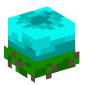 Cyan Flower - Minecraft-Heads.com